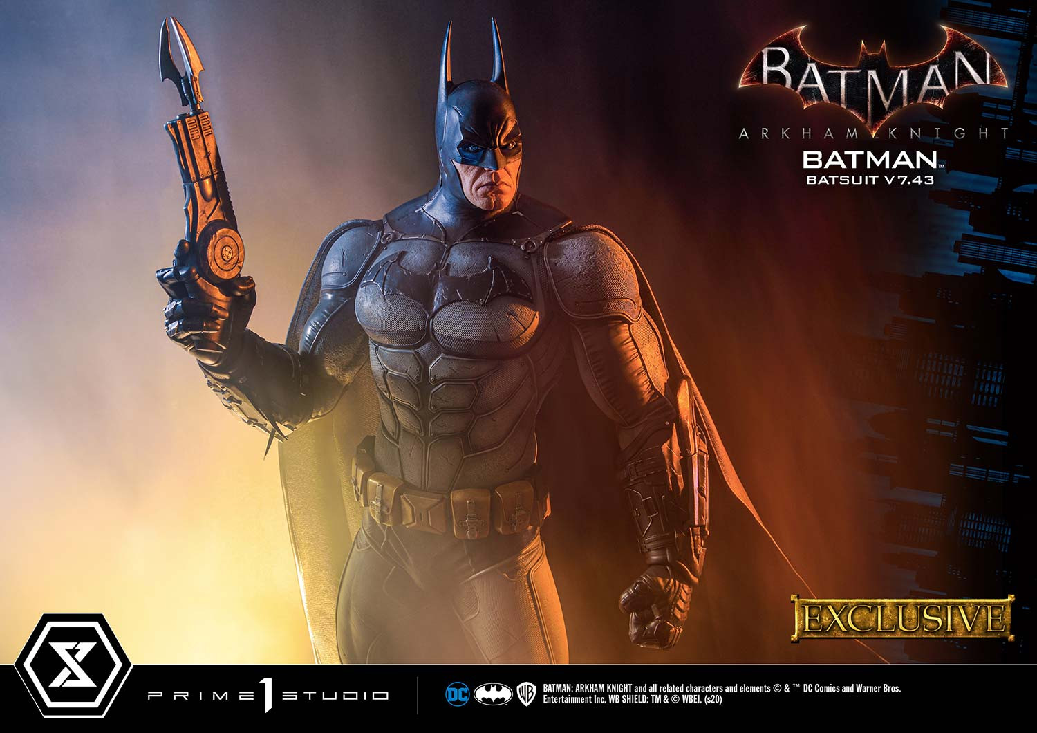 P1 MMDC-45EX AK BATMAN BATSUIT V 7.43 EX