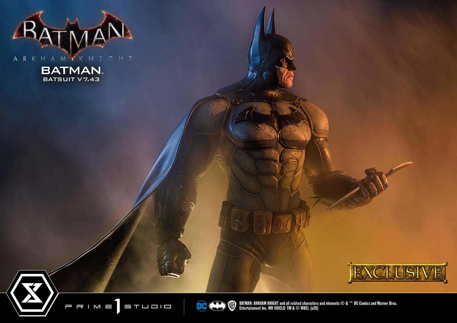 P1 MMDC-45EX AK BATMAN BATSUIT V 7.43 EX