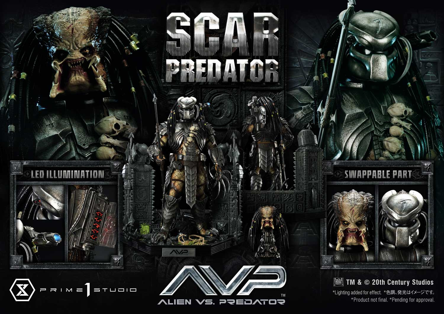 P1 MMPR-04 AVP SCAR PREDATOR