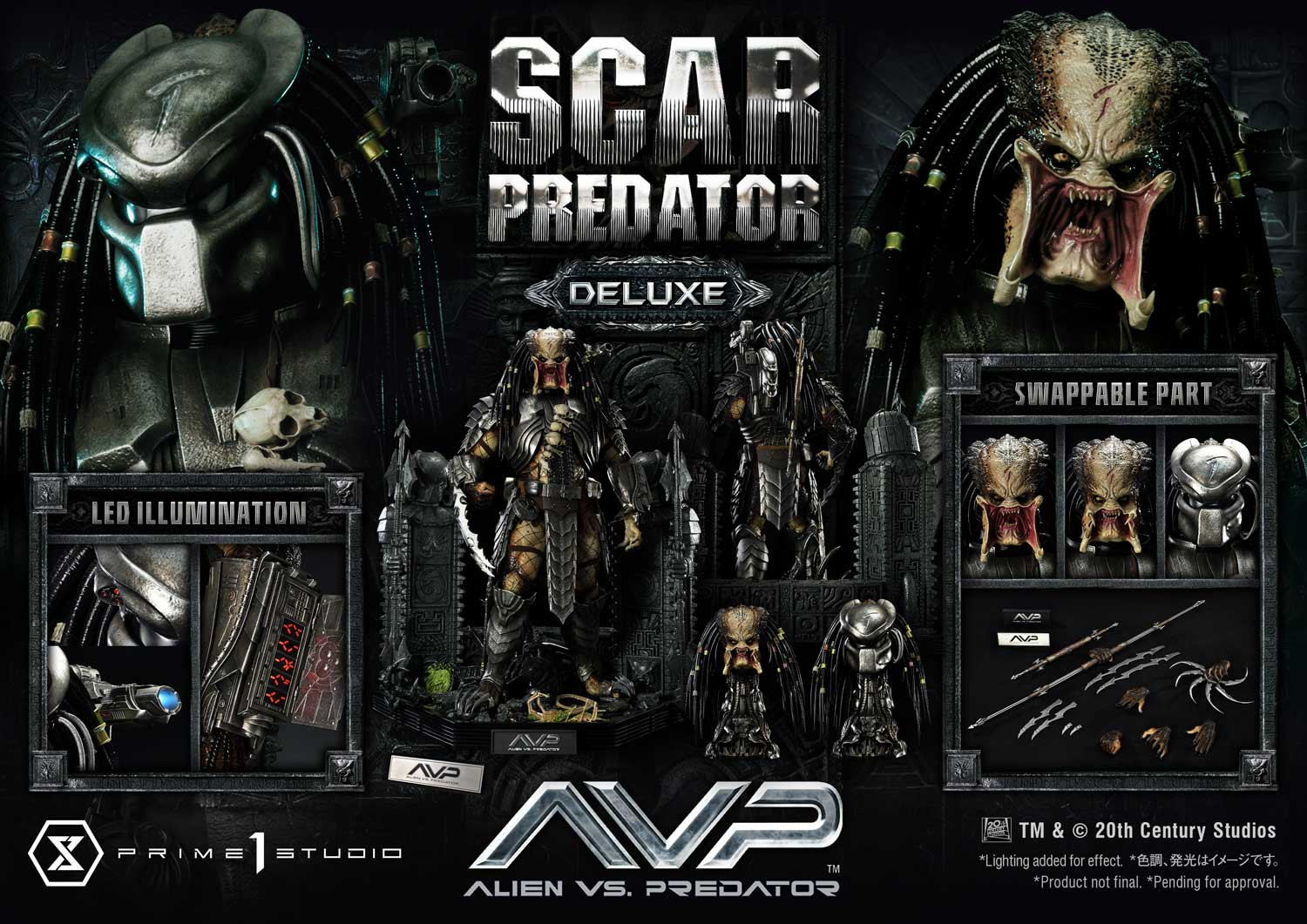 P1 MMPR-04DX AVP SCAR PREDATOR DX