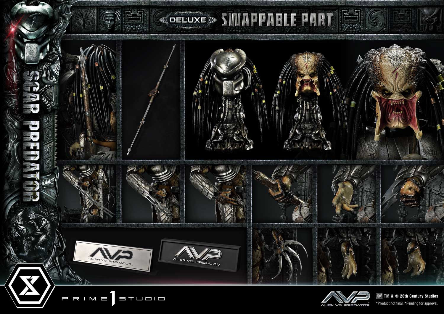 P1 MMPR-04DX AVP SCAR PREDATOR DX