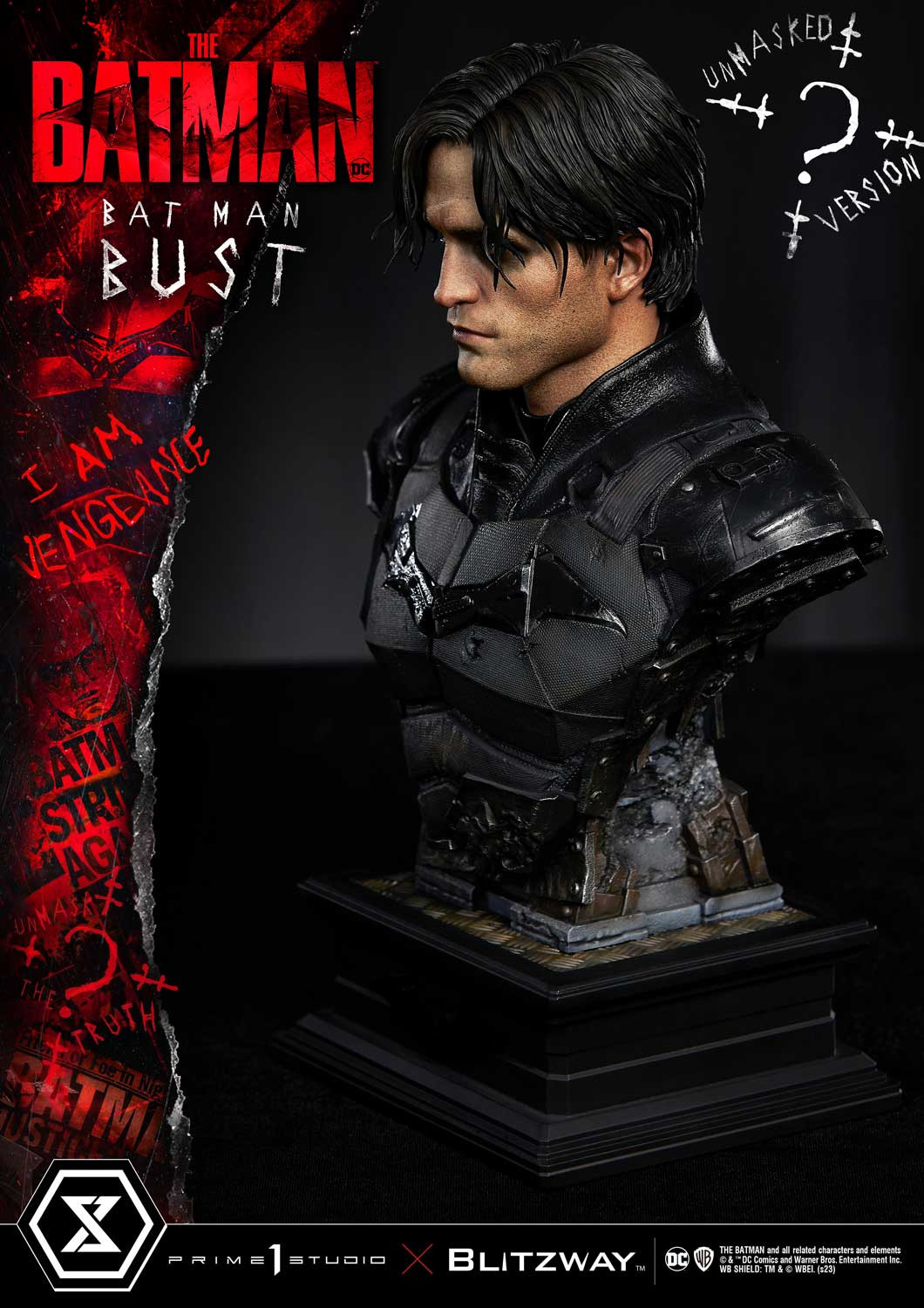 P1 PBDC-10 The Batman Unmasked Bust
