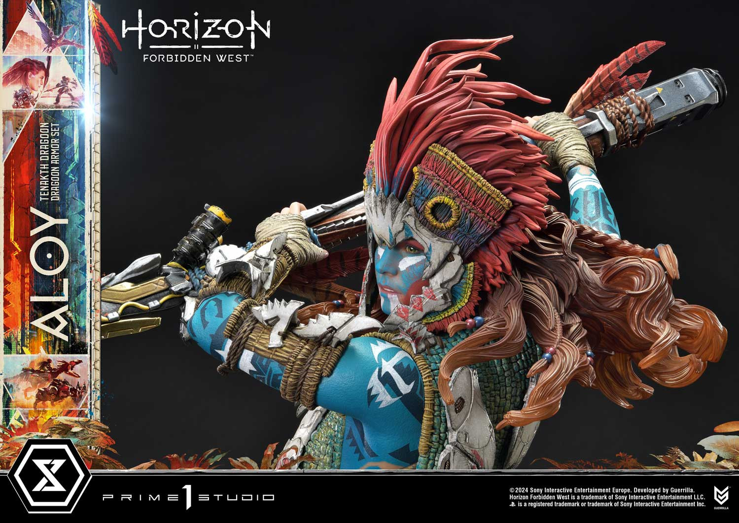 P1 UPMHFW-02 Horizon Forbidden West Aloy Tenakth Dragoon Armor Set